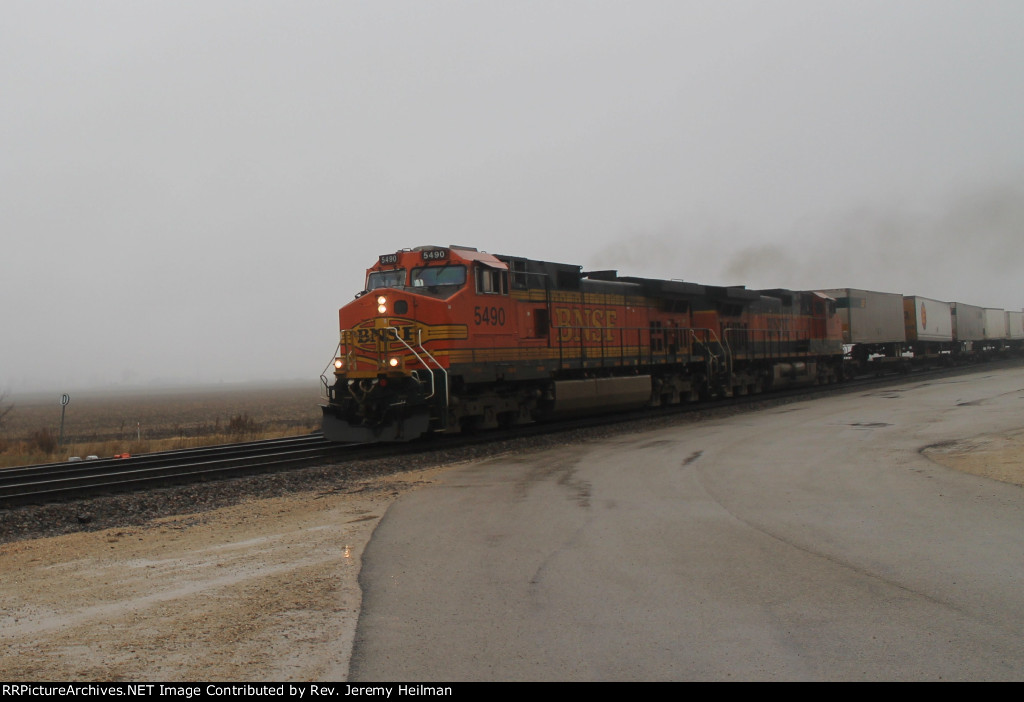 BNSF 5490 & 1030 (2)